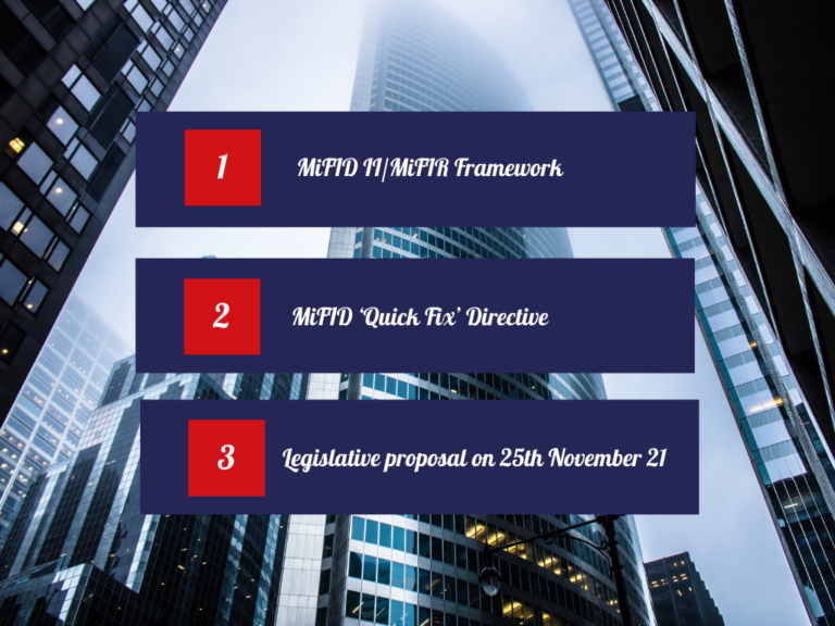 MiFID ‘Quick Fix’ Directive and MiFID II/MiFIR Review • Taleo ...